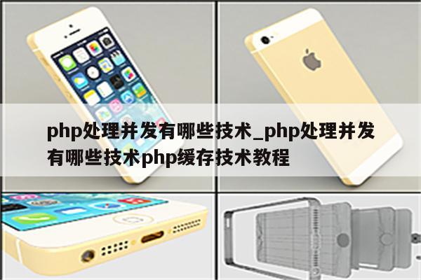 Php处理并发有哪些技术php处理并发有哪些技术php缓存技术教程 陕西卓智工作室 