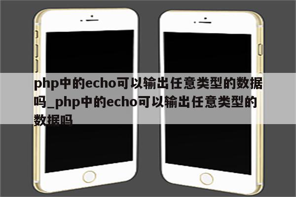 Php中的echo可以输出任意类型的数据吗php中的echo可以输出任意类型的数据吗 陕西卓智工作室